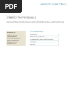 Sample Family Constitution | PDF | Governance | Business