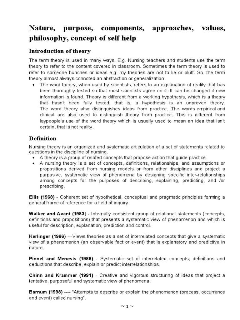 An In-Depth Exploration of Nursing Theory: Defining Concepts ...