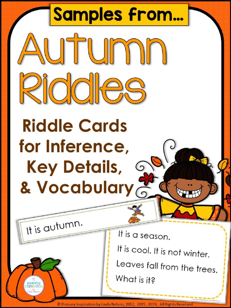 Autumn Riddles | PDF | Language Arts & Discipline