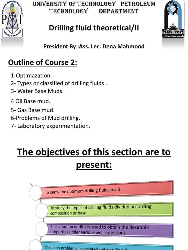Drilling Fluid Lab Theorticall 2, 3 | PDF | Emulsion | Blowout (Well ...