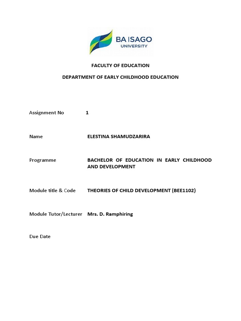 Theories Assignment 1 | PDF | Behaviorism | Reinforcement