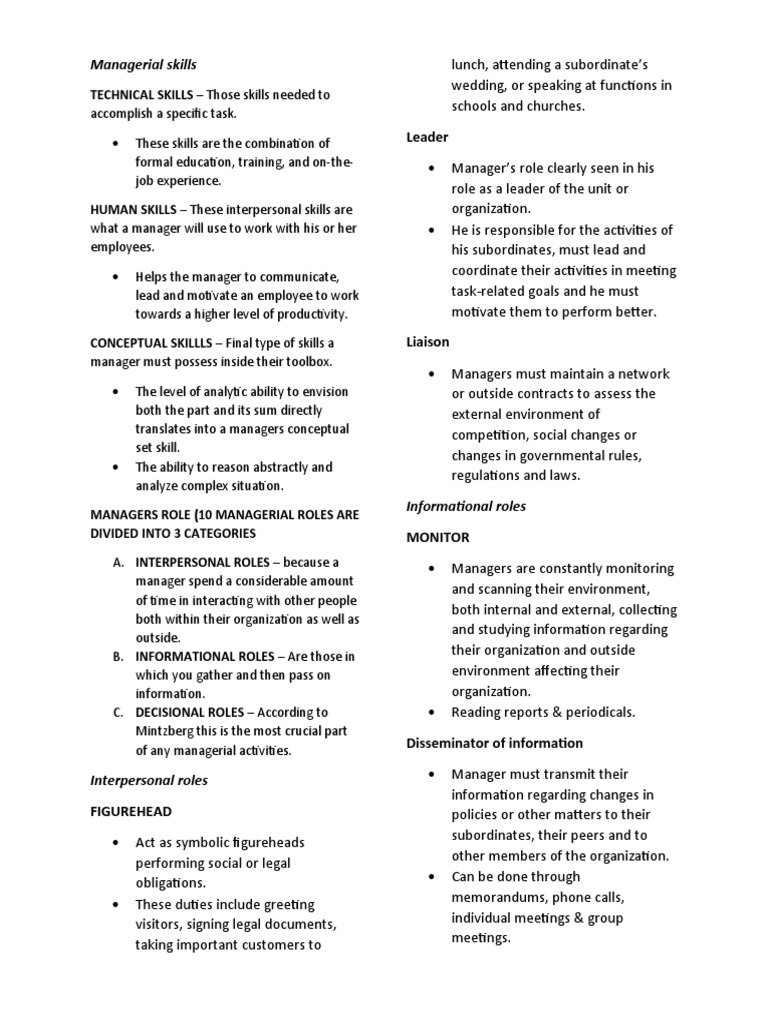 Operations and Management | PDF | Skill | Leadership