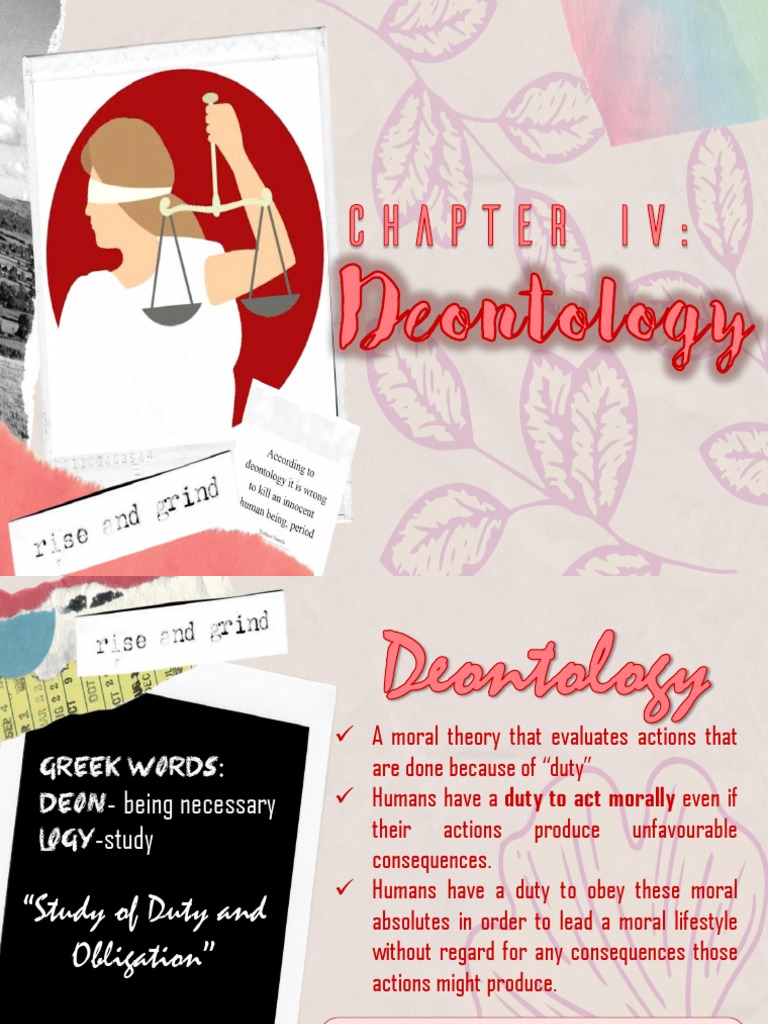Deontology | PDF | Autonomy | Immanuel Kant