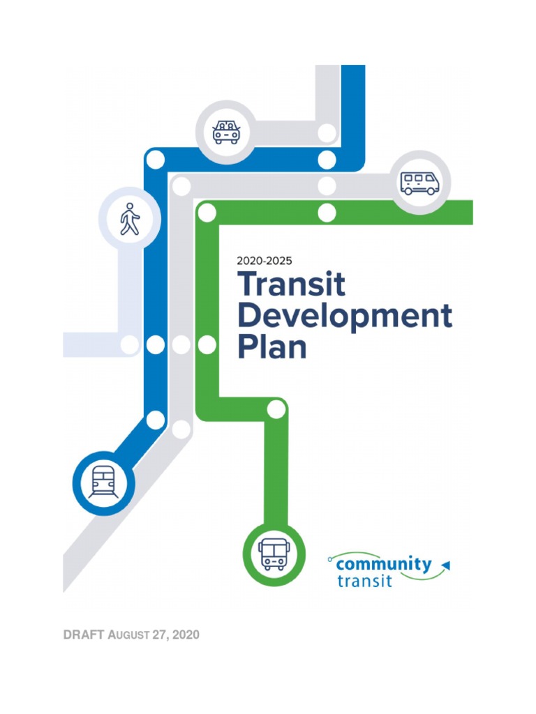 Community Transit - 2020-2025 Transit Development Plan Draft | PDF | Public Transport | Bus ...