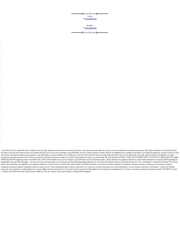 Lservrc File For Actix Pdf Scripting Language Unix 