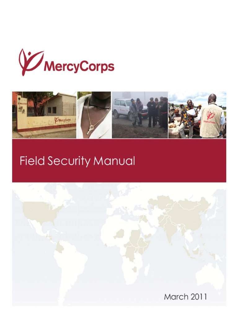 Mercy Corps Field Security Manual | PDF | Internally Displaced Person ...