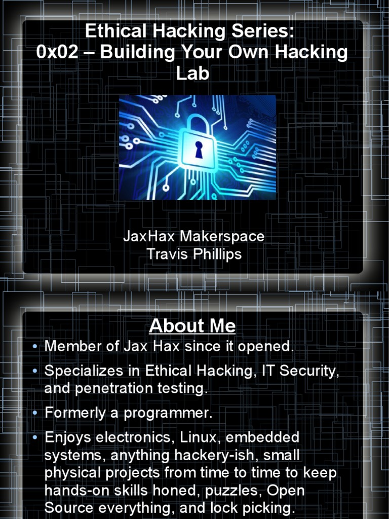 0x02 Ethical Hacking Series Building Your Own Hacking Lab PDF ...