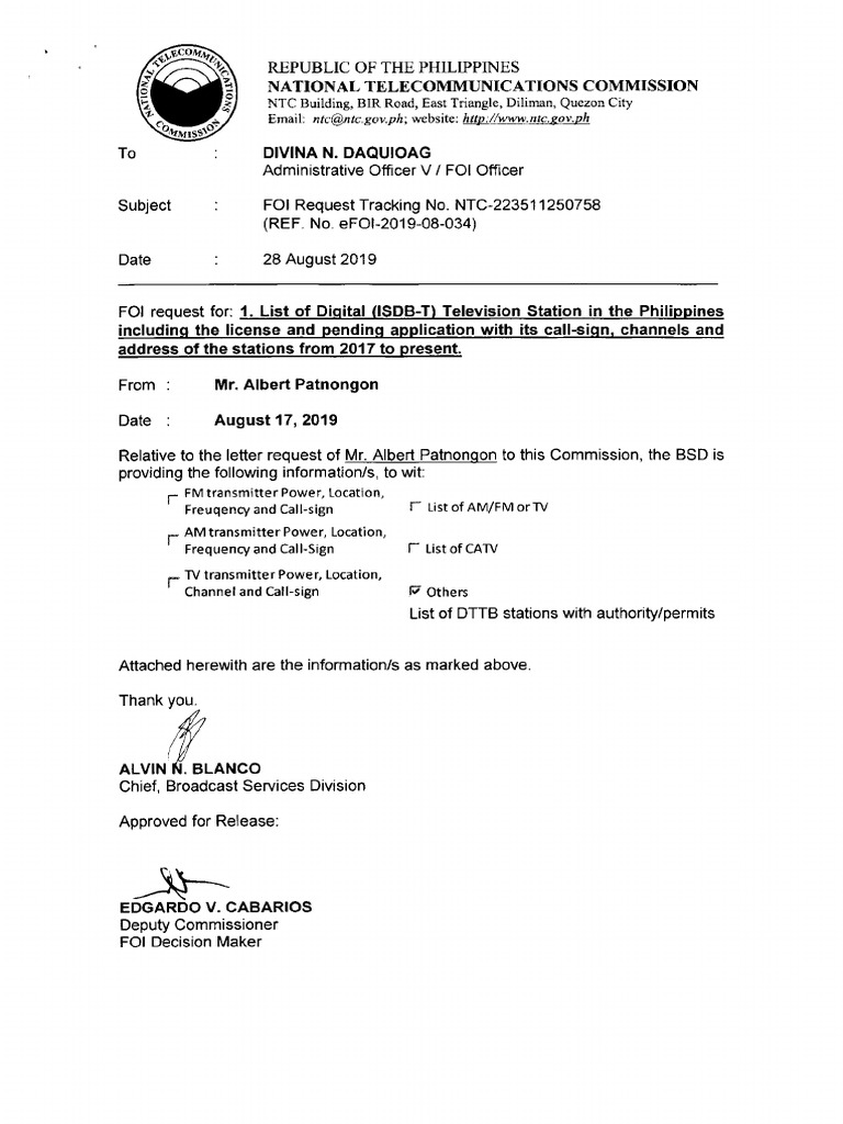 Digital TV Stations in the Philippines | PDF | Media Industry | Economy ...