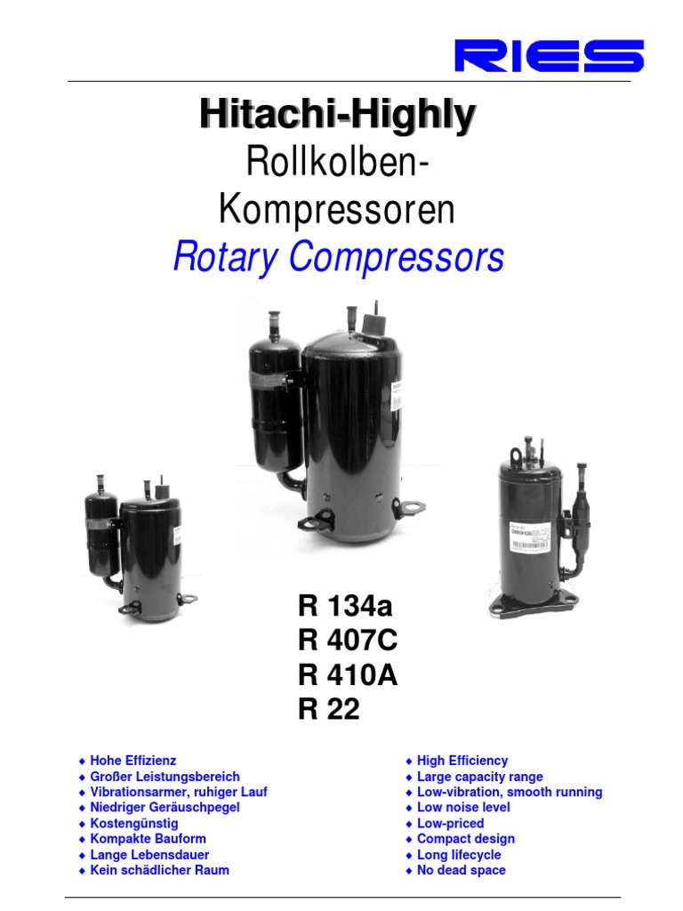 Rotary Hitachi | PDF