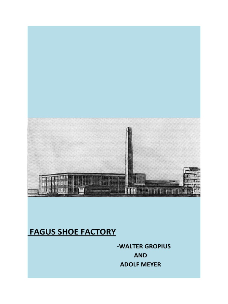 Fagus Shoe Factory | PDF | Wall | Window