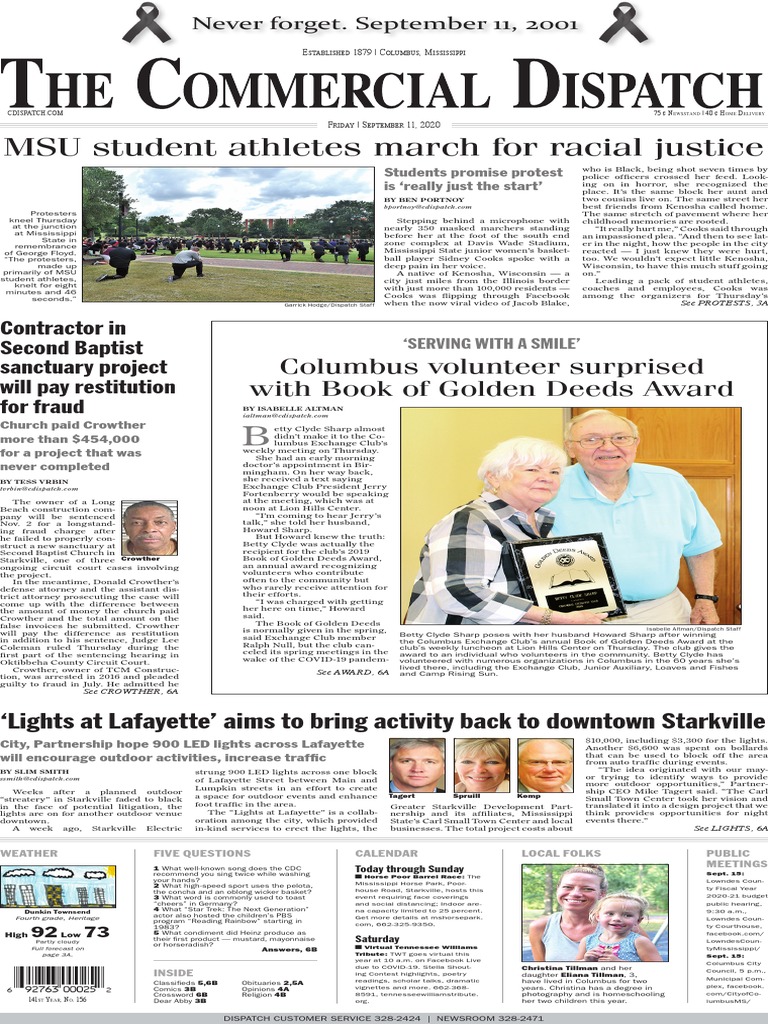 The Commercial Dispatch Eedition 9-11-20 | PDF