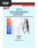 Standar Notasi Gambar Arsitektur PUPR | PDF