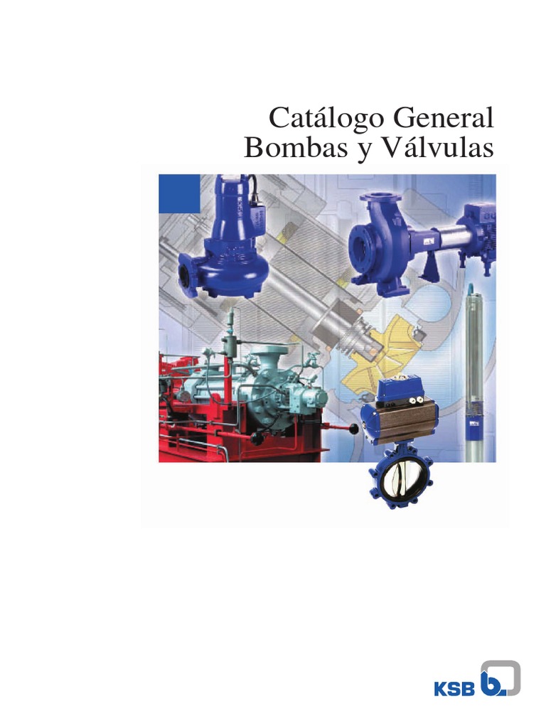 KSB Product Catalogue Es | PDF | Agua | Bomba