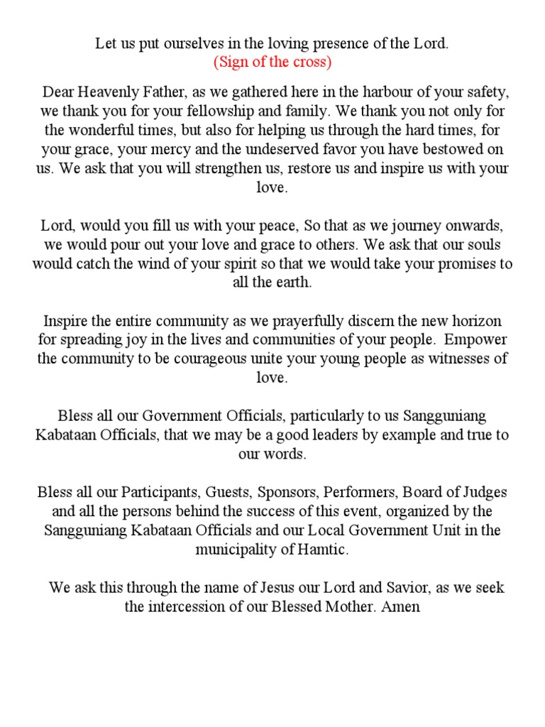 SK NIGHT Prayer | PDF