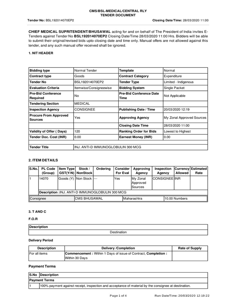 Central Railway - Immunoglobulin - 2 | Download Free PDF | Government ...