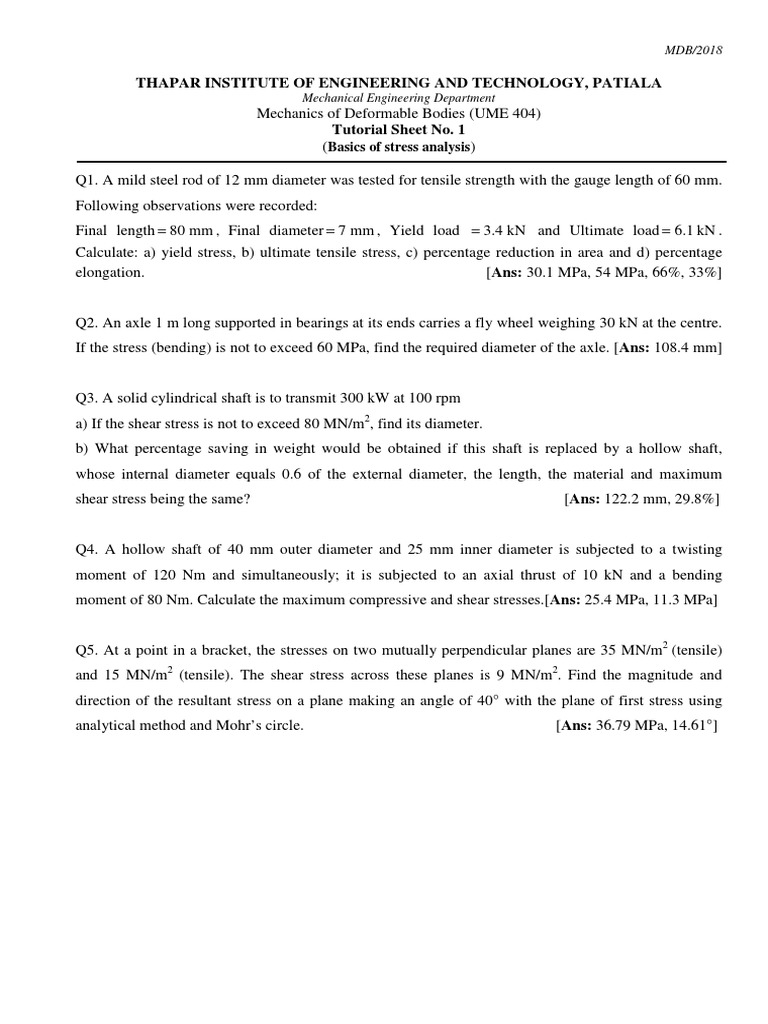 Tutorial 1 PDF | PDF | Teaching Methods & Materials