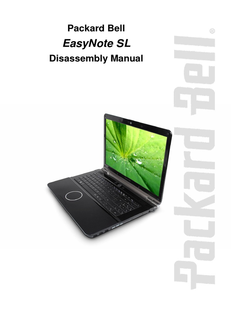 EasyNote SL Disassembly Manual PDF | PDF | Electrical Connector | Laptop