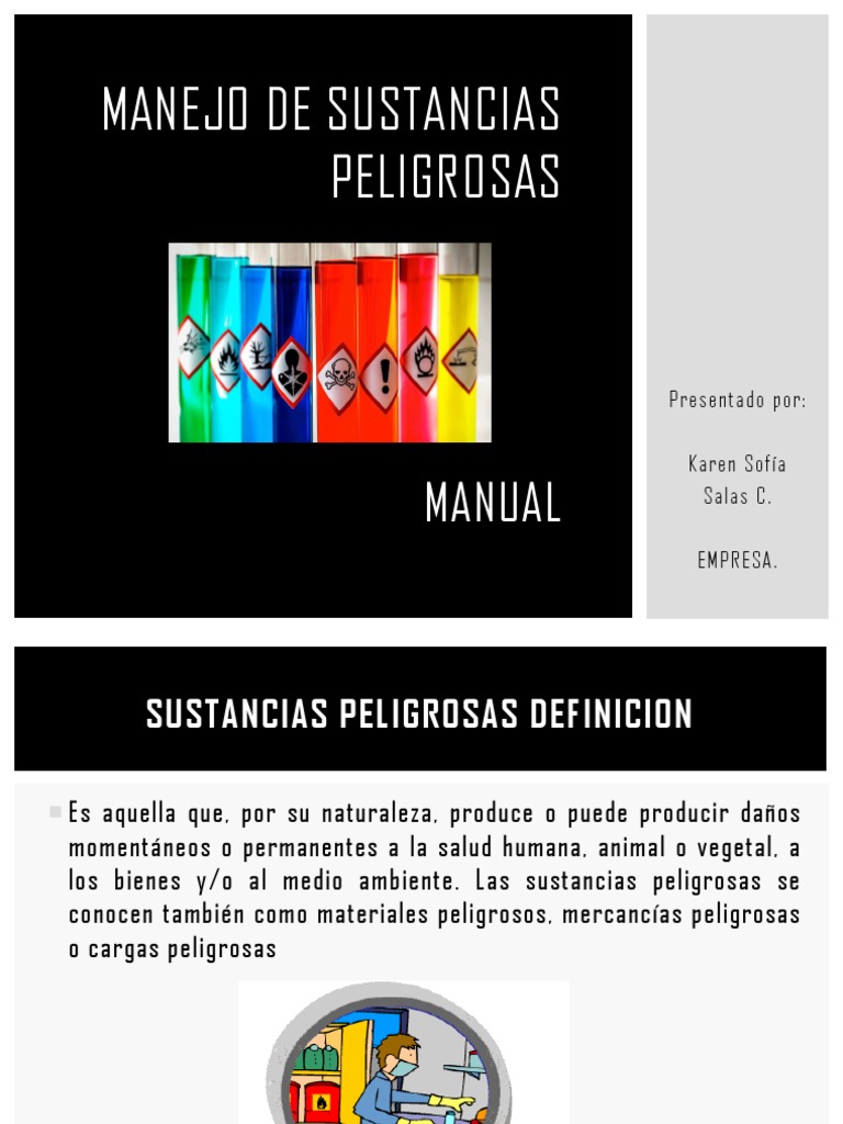 Manejo de Sustancias Peligrosas Manual | PDF | Toxicidad | Desintegración radioactiva