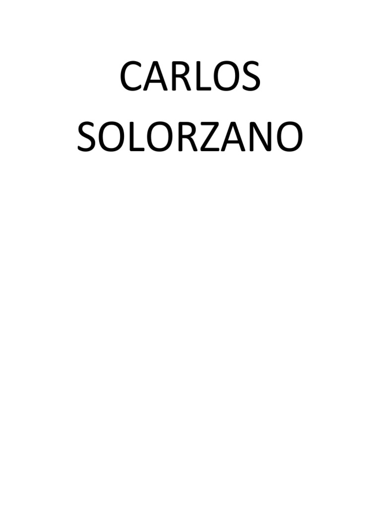 Carlos Solorzano - El Crucificado | PDF | Jesús | Cristo (título)