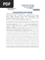 Formulario Notarial Poder General | PDF | Bancos | Gobierno
