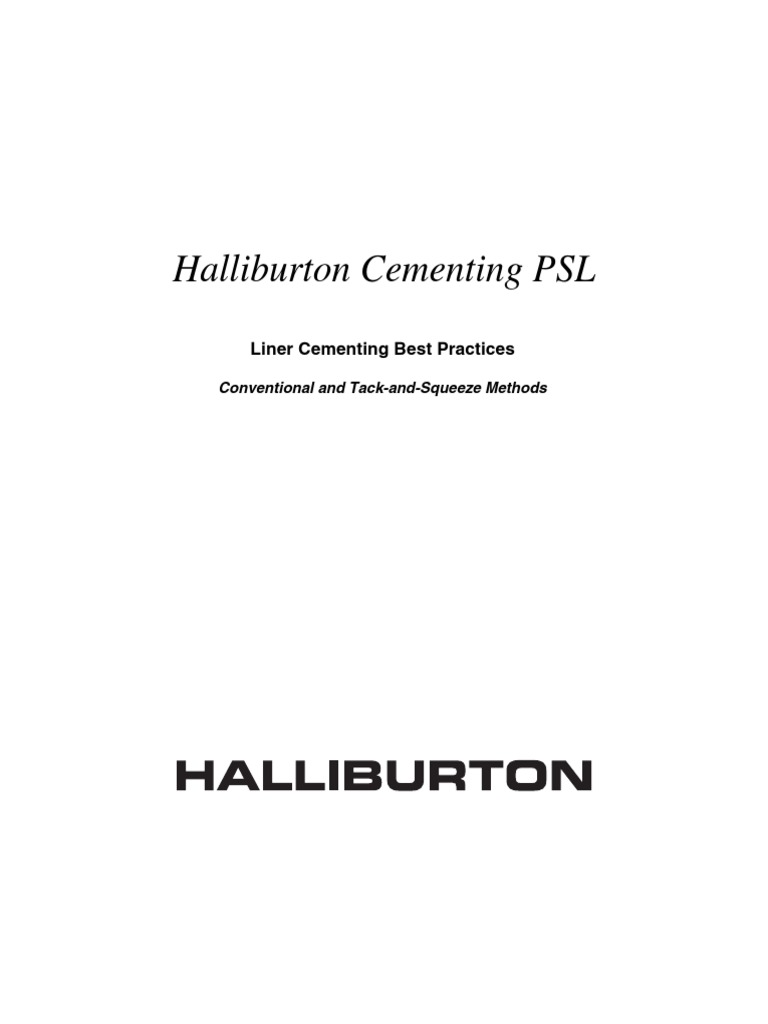 Liner Cementing | PDF | Casing (Borehole) | Nature