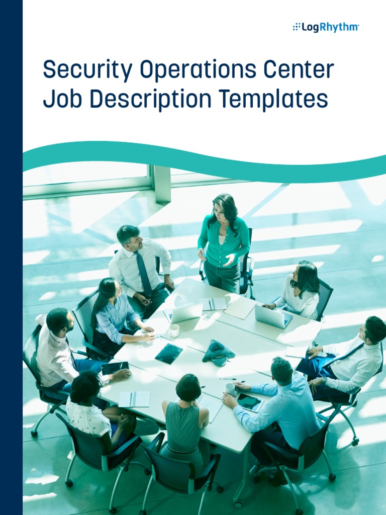 Security Operations Center Job Description Templates | PDF ...