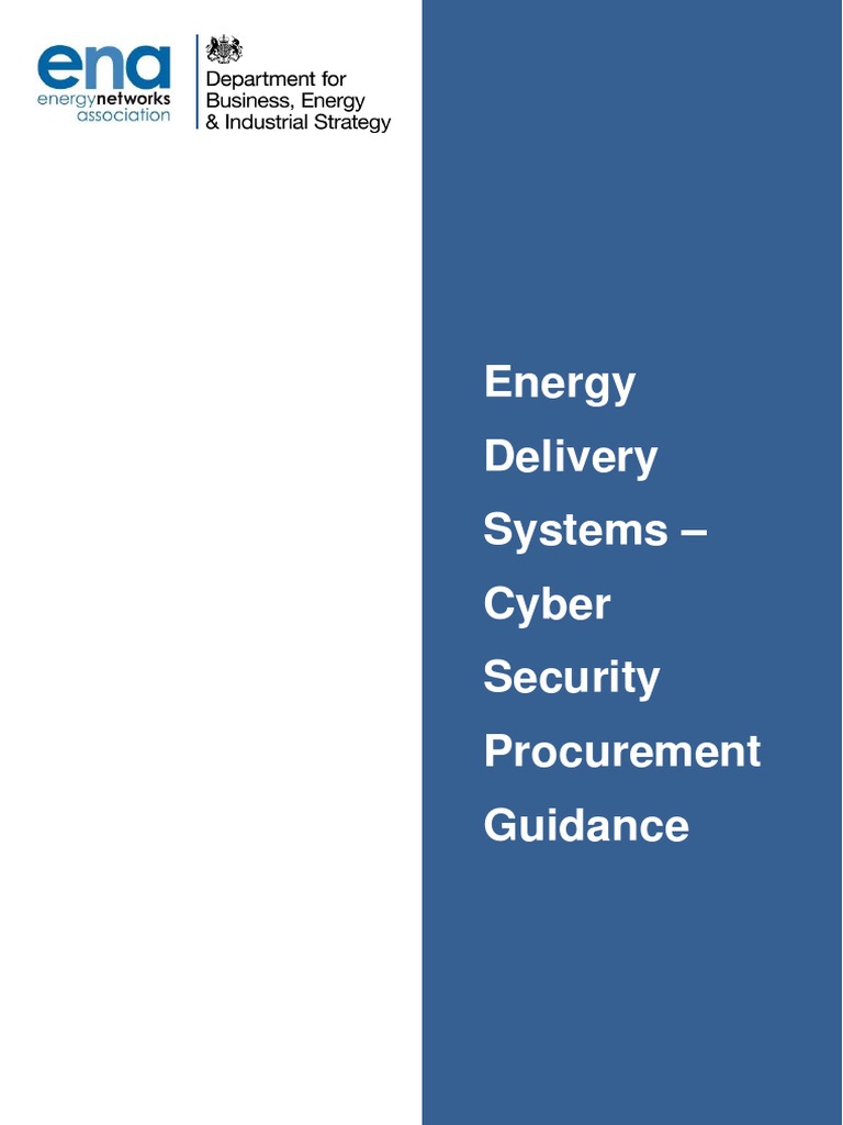 Energy Delivery Systems Cyber Security Procurement Guidance | PDF ...