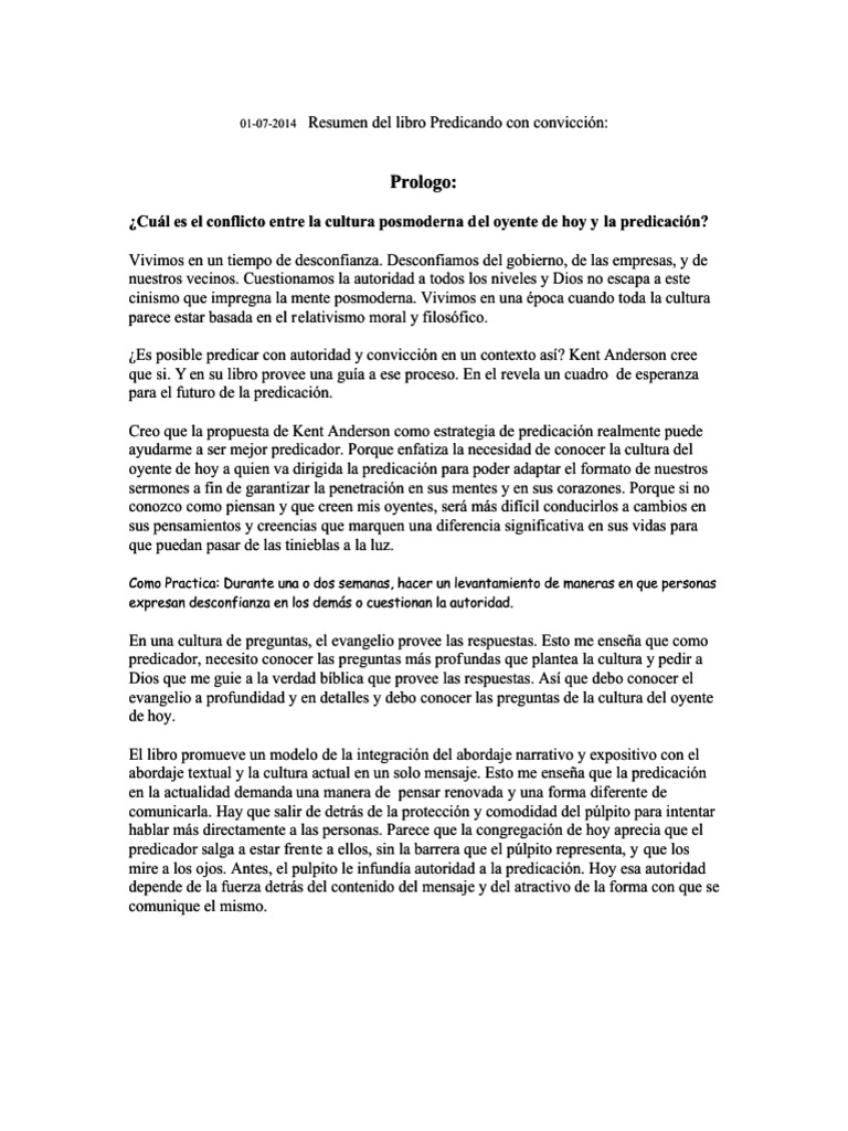 Predicando Con Conviccion | PDF | Verdad | Oración