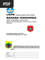 LKPD Pertemuan Ke-4 Menelaah Struktur Dan Bahasa Iklan-Poster-Slogan | PDF