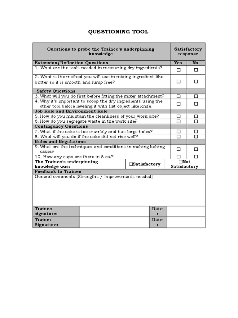 Kimberly Geneblaza - ORAL QUESTIONING WITH MODEL ANSWER | PDF | Cakes ...