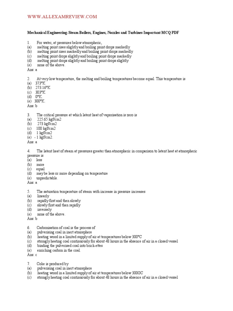 Mechanical Engineering-Steam Boilers, Engines, Nozzles and Turbines ...