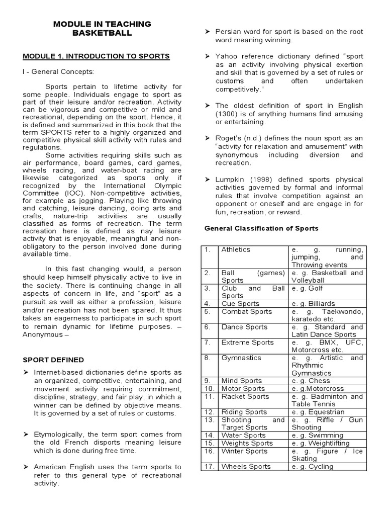 An Introduction to Basketball: Its History, Nature, Facilities ...