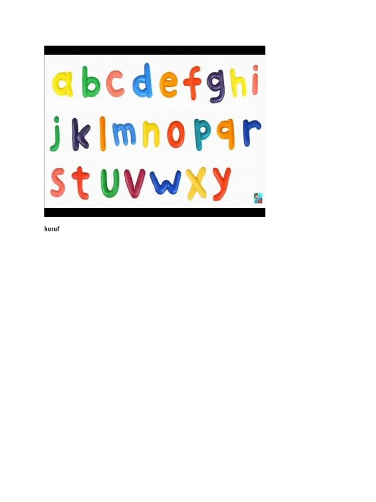 Huruf Abjad | PDF