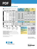 Eaton Clutch Selector Chart Technical Data Sheet en | PDF | Clutch ...
