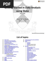 Stata 14 Tutorial PDF | PDF | Time Series | Regression Analysis