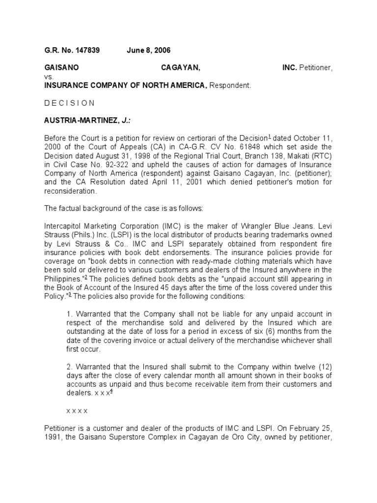 Insurable Interest Cases | PDF | Mortgage Law | Insurance