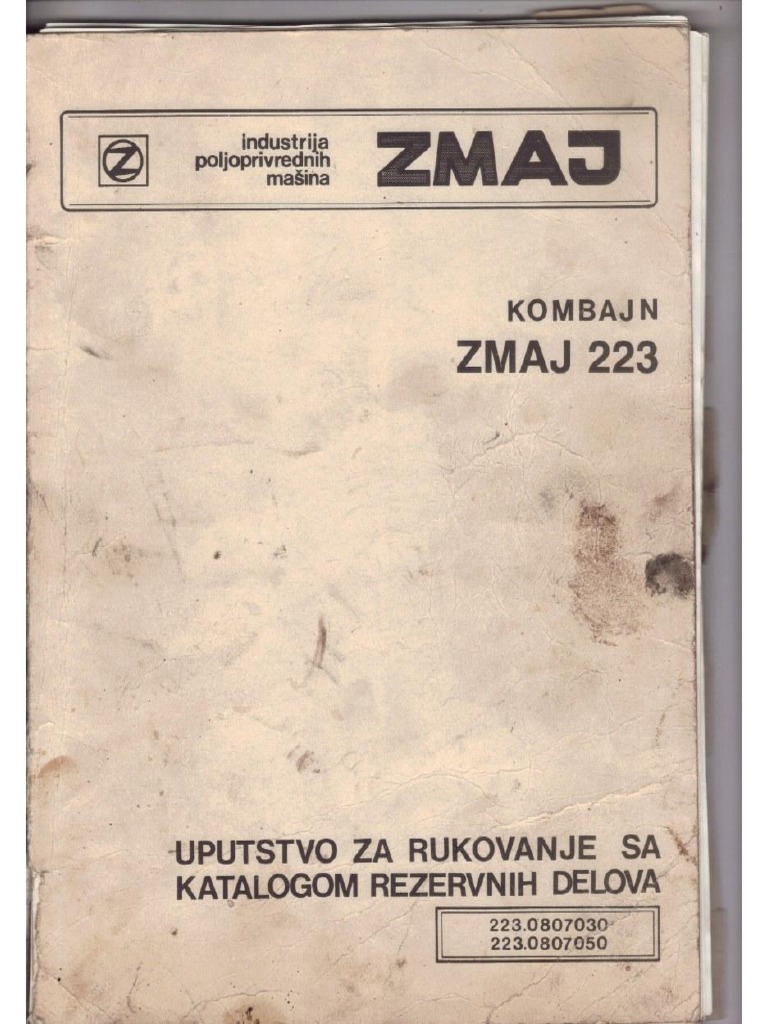 Zmaj 223 PDF | PDF