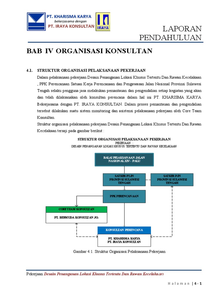 Bab Iv Organisasi Konsultan | PDF