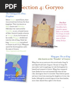 Family Tree of The Goryeo Royal Family | PDF | Korea | Heads Of State