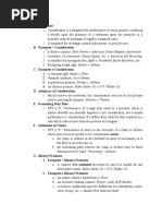 Contracts Final Flow Chart | PDF | Consideration | Damages