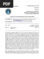 Air Force Operational Reporting Guide | PDF