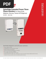 Datasheet Inversor 100kW | PDF | Power Inverter | Alternating Current