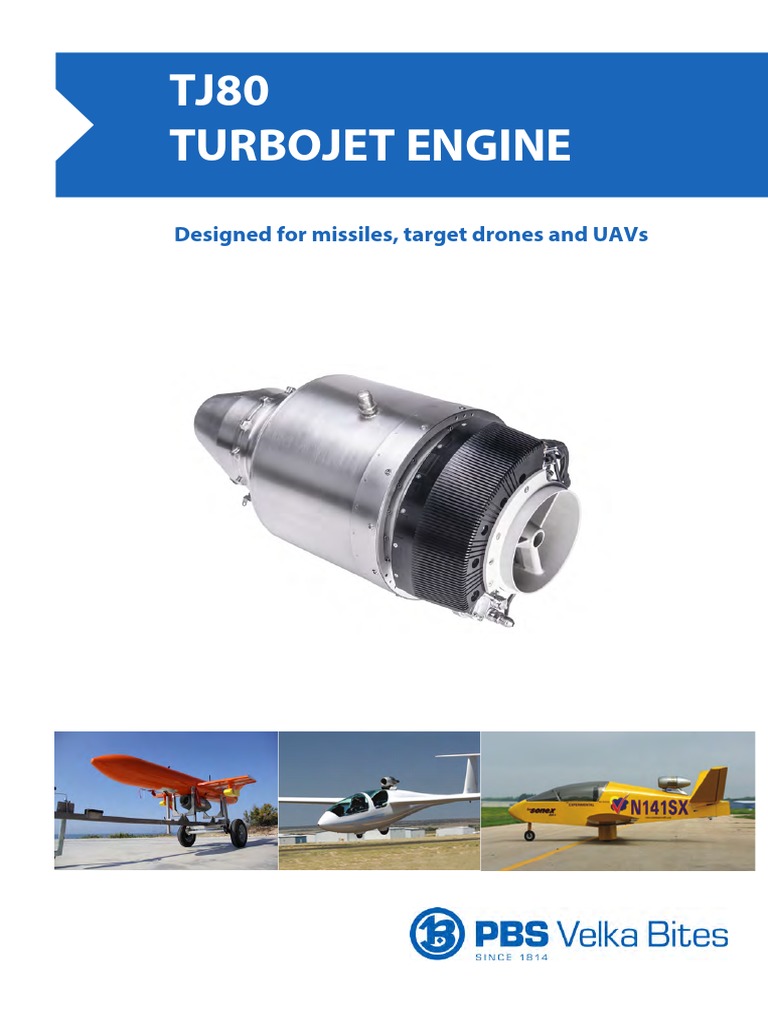 PBS Turbojet-Engine TJ80 EN | PDF | Jet Engine | Engines