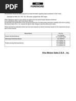 Hino Engine ECU Fault Codes List | PDF | Throttle | Turbocharger