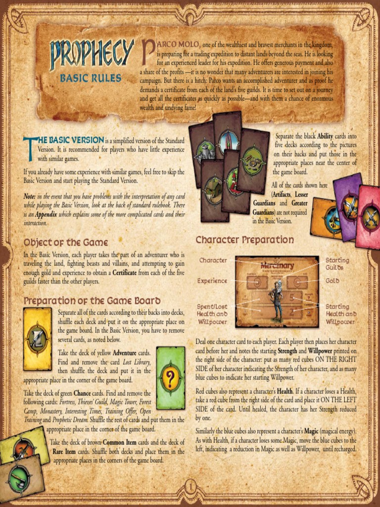 Basic Version Game Rules Explained Pdf Playing Cards Battles 1268