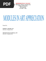 MODULE 5 - Art Appreciation | PDF | Representation (Arts) | Abstract Art
