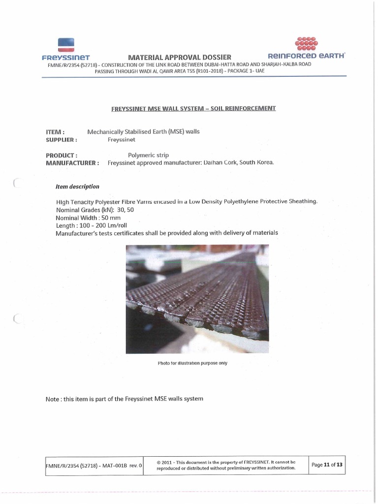 Technical Data Geostrap | PDF