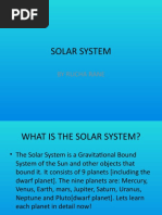 Detailed Lesson Plan in Science (Solar System) | PDF | Solar System ...