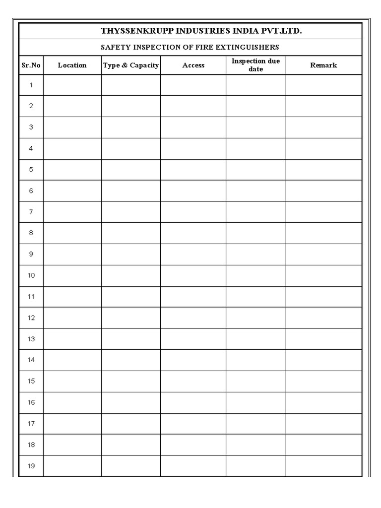 Fire Extinguisher | PDF