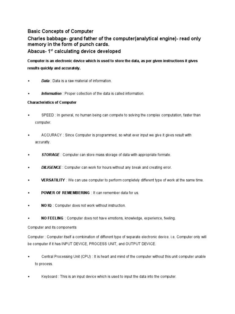 Computer Reviewer | PDF | Computer Data Storage | Input/Output